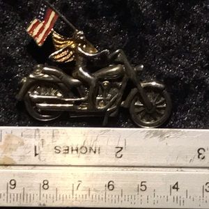 Jewelry | Ladies Motorcycle Angel Pin | Poshmark